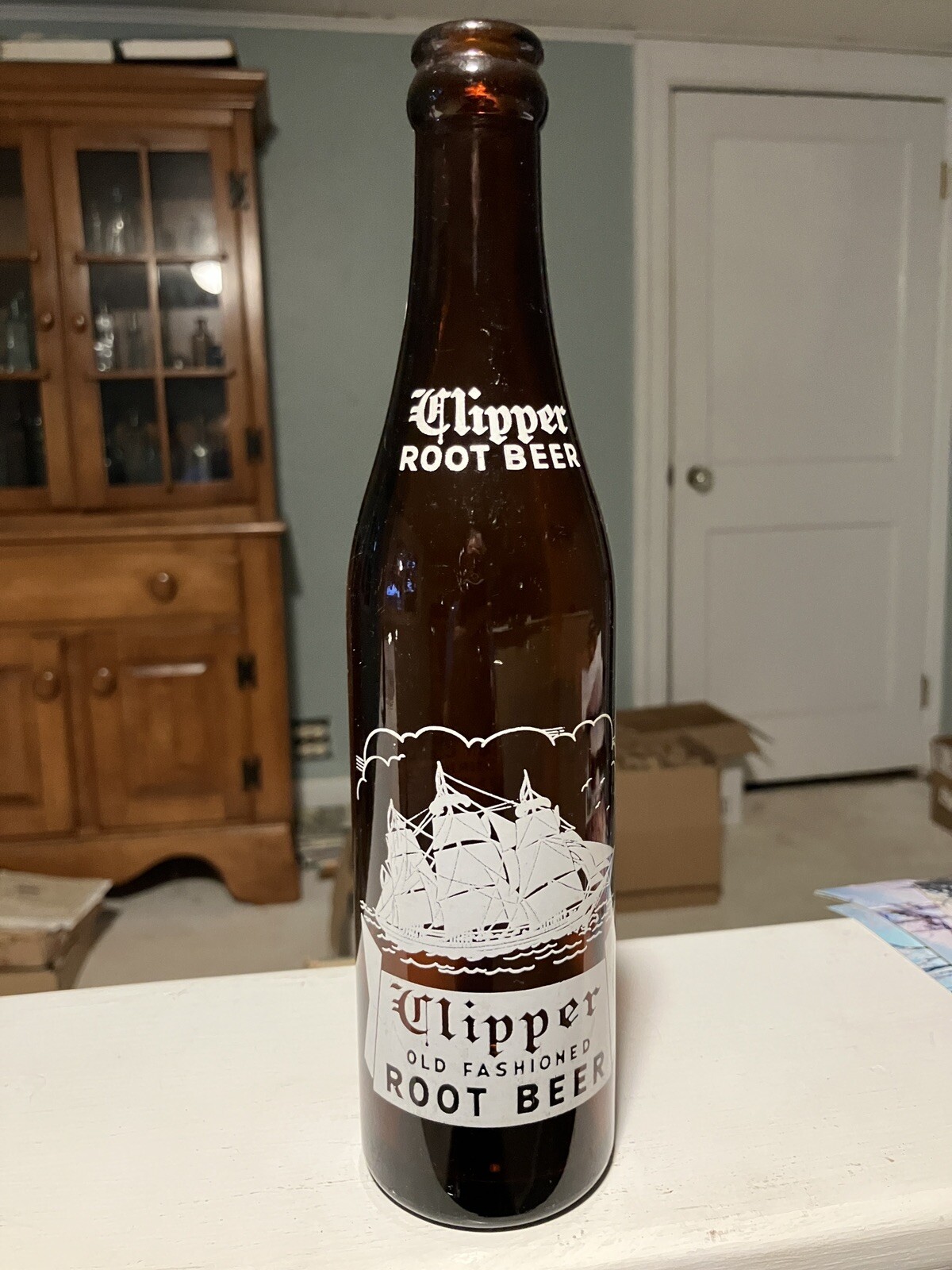 Clipper Root Beer - Newcastle, ME - SHIP PICTURE - Maine ACL Soda ...