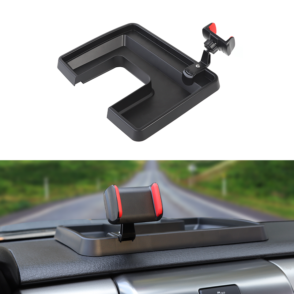 Center Console Phone Holder Mount Storage Tray for Ford F150 09-14 ...