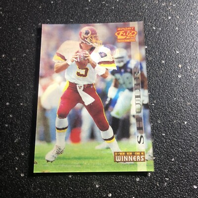 Heath Shuler 1995 Sportflix Football Game Winners #159 NFL Washington ...