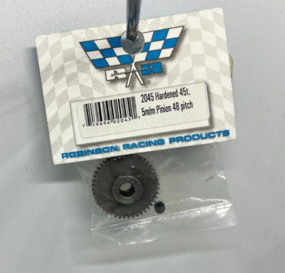 Robinson Racing 2045 Hardened Steel 45 Tooth 5mm 48 Pitc Pinion Gear ...