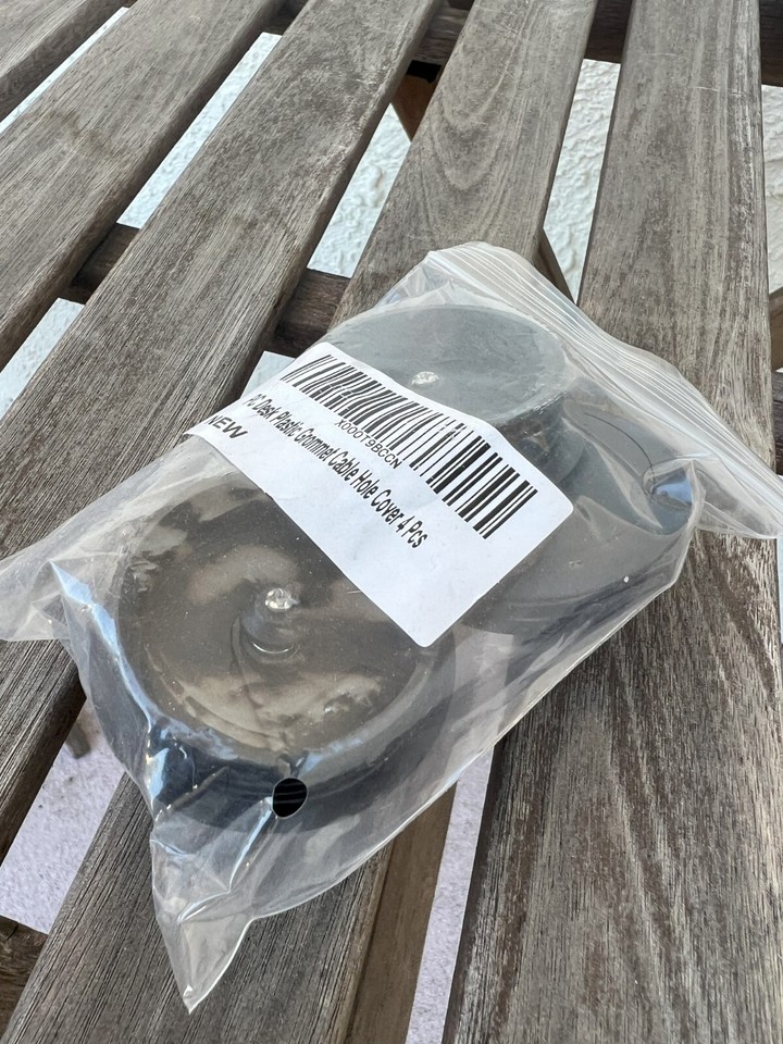 1 7/8" 4 pack Plastc Desk Gromet Cable Hole Cover | eBay