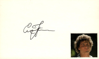 Eric Fryer Signed Auto 3x5 Index Card Terry Fox Story | eBay