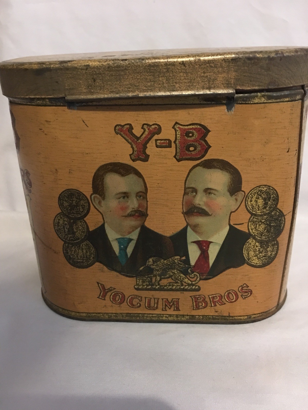 Yocum Bros. Tin Cigar Box | eBay