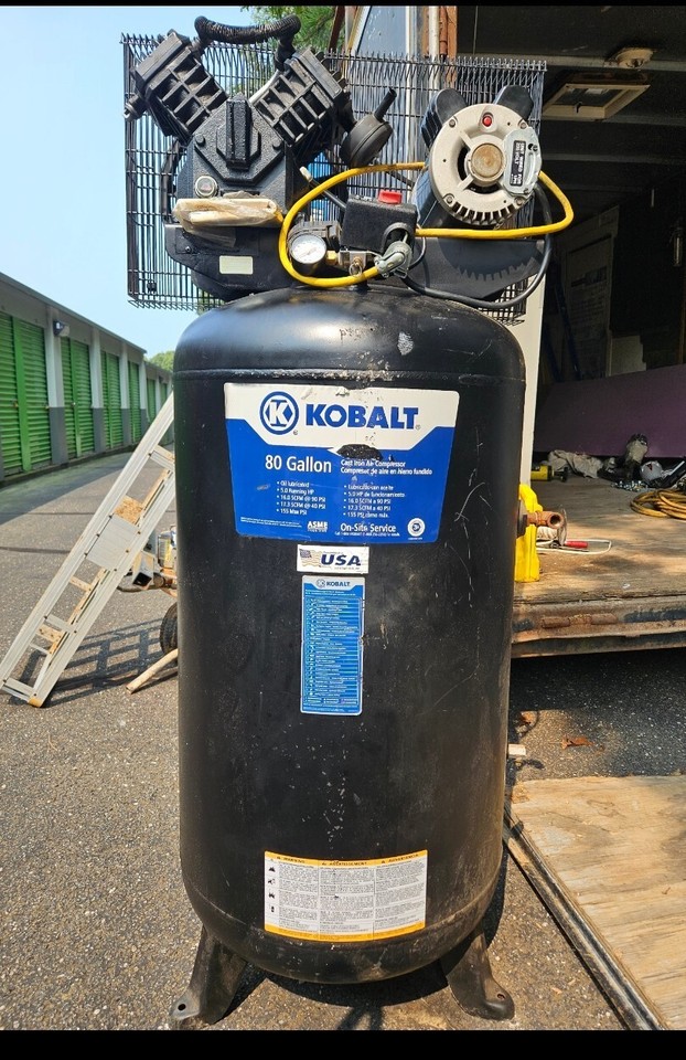 80 gallon 2 stage air compressor | eBay