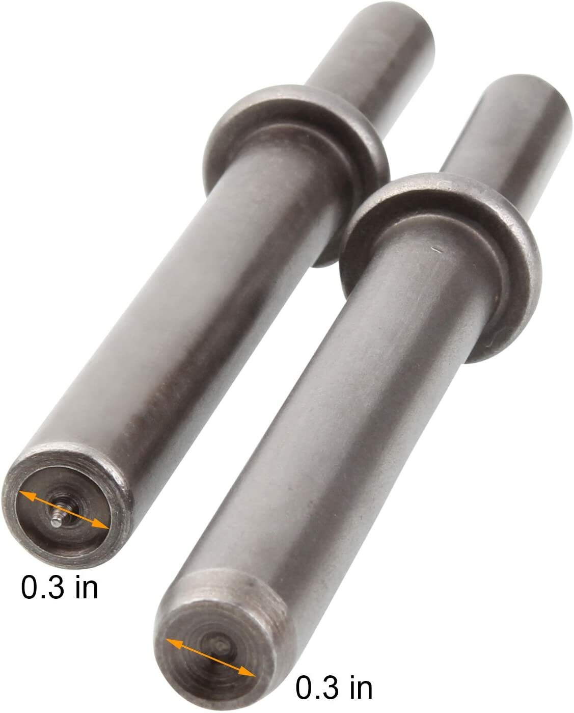 Heavy Duty 2pc Rivet Set, Abuff Pneumatic Air Shank Chisel/Air hammer ...