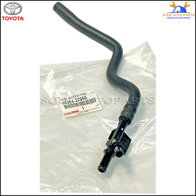 16264-37060 Genuine Toyota HOSE, WATER BY-PASS, NO.2 1626437060 OEM ...