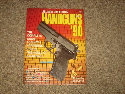 Handguns 1990 2nd edition 90 Lewis | eBay