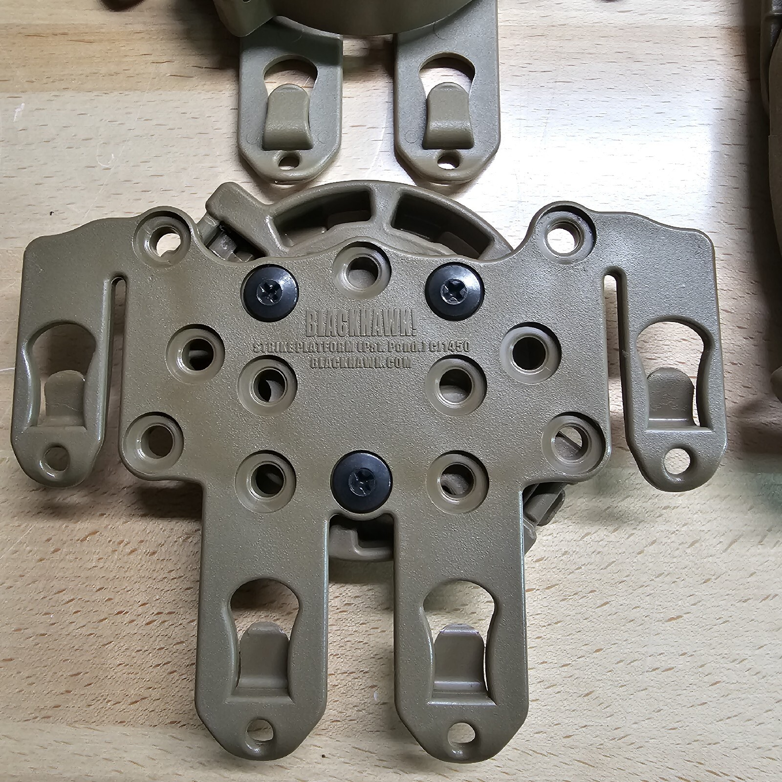 2 BlackHawk SERPA STRIKE Platform Molle Ambidextrous Coyote Tan Quick ...