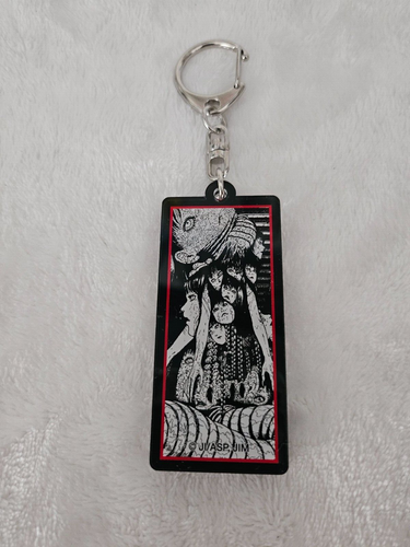 JUNJI ITO manga acrylic keychain Official yte exposition Japan 6 cm x 3 ...