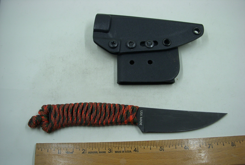 Montana Knife Company-Mini Speedgoat MKC Knife With Black Plastic ...