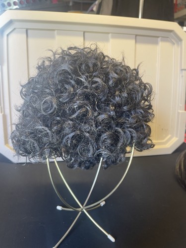 Woman’s Wig Modacrylic Blend Curly Dark Brown Short Especially Yours ...