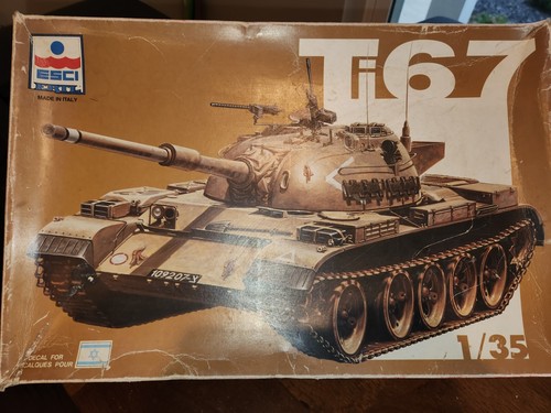 NIB ESCI/ERTL ISRAELI TI-67 TANK 1/35 SCALE MODEL KIT 5048 | eBay