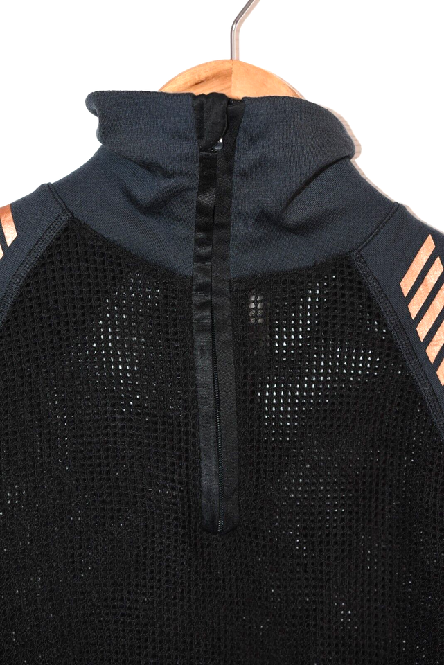 Helly Hansen Mesh Half Zip Wool Sweater Base Layer Top Size S | eBay