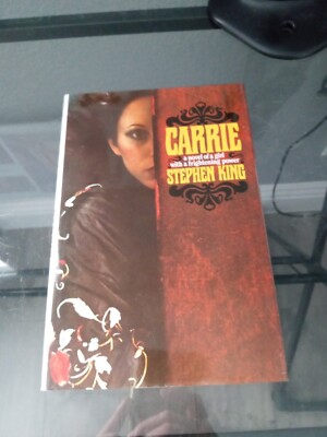 Carrie Stephen King Hardcover Book w/ DJ - Doubleday 1974 Pristine ...