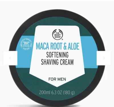 The Body Shop - Maca Root & Aloe Softening Shaving Cream For Men (200ml ...