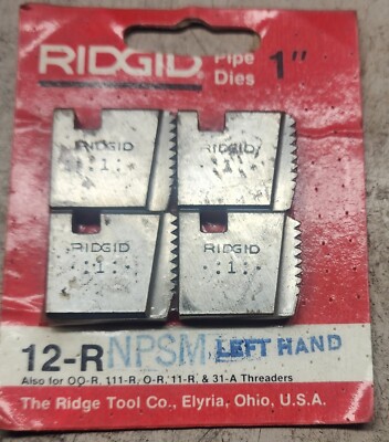 Pipe Threaders - Rigid 00-R Pipe