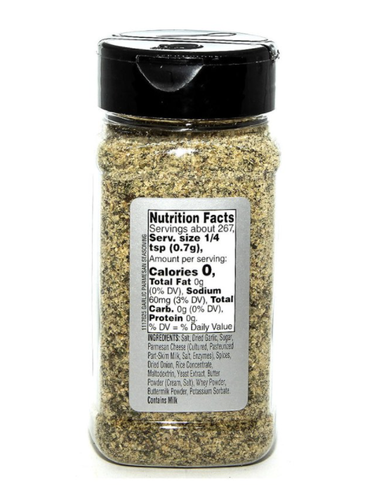 Weber Garlic Parmesan Seasoning 6.6 oz Jar Spice Blend Wing Dust | eBay