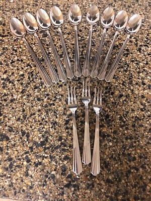 "Central" Pattern ~Hampton Silversmiths 18/10 Stainless Steel ~ SPOONS ...