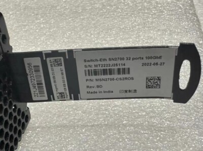 MSN2700-CS2ROS Mellanox SN2700 Onyx 100GbE 100Gb Ethernet Spectrum ...