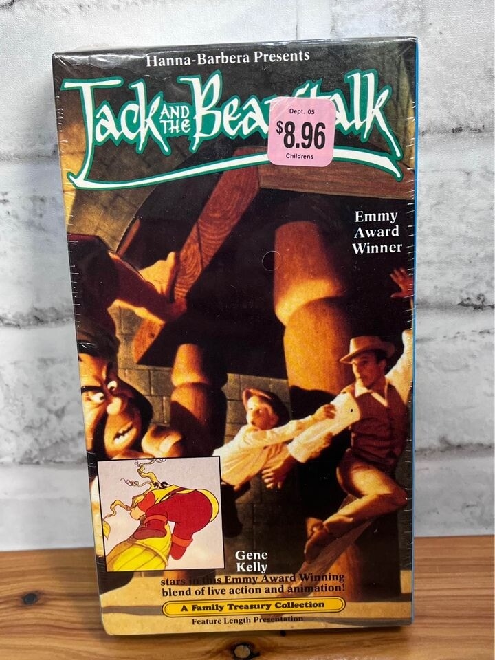 Jack and the Beanstalk with Gene Kelly Sealed VHS | eBay