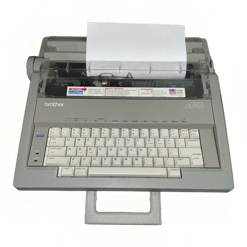 Brother Correctronic GX-6500 Electronic Typewriter Tested Works Needs ...