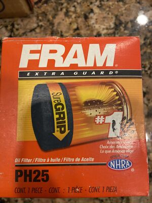 "Fram Extra Guard PH25 10K Mile Change Interval Spin-On Oil Filter" | eBay