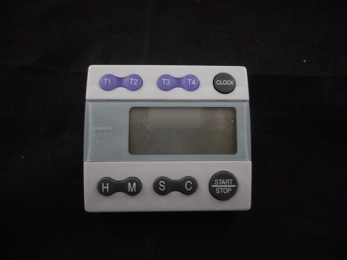 VWR Traceable Four-Channel Alarm Timer with Clock 62344-641 B | eBay