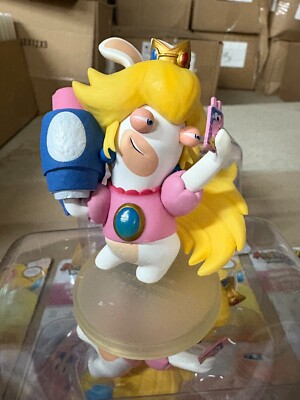 Mario Rabbids Kingdom Battle Rabbid Peach 3'' Figurine **BRAND NEW ...