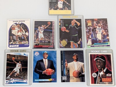 Lot Of 9 NBA Basketball Rookie Cards | eBay