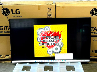 LG 75UH5C-B 75" Ultra HD Digital Signage Display Monitor #3935 (One) | eBay