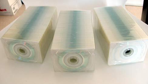 300x Credit Card Size CDR CD-R Disc Writable Recordable 50MB 5min Blank ...