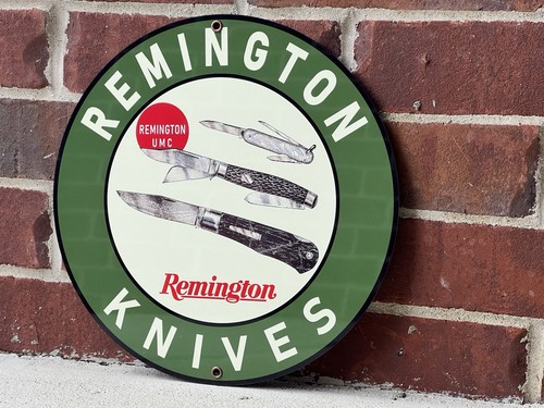 Remington UMC Knives Knife Vintage Style Round Sign ammunition ammo | eBay
