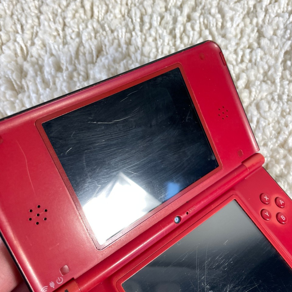 Nintendo DSi XL Red Super Mario Bros. 25th Anniversary Edition UTL-001 ...