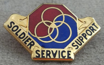 US Army 8th Personnel Command Unit Crest Insignia - Clutchback 22-M | eBay