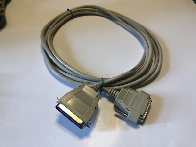 KNTK 3' DB25 to CN36 Cable 28AWG RS-232 Centronic Parallel Printer ...