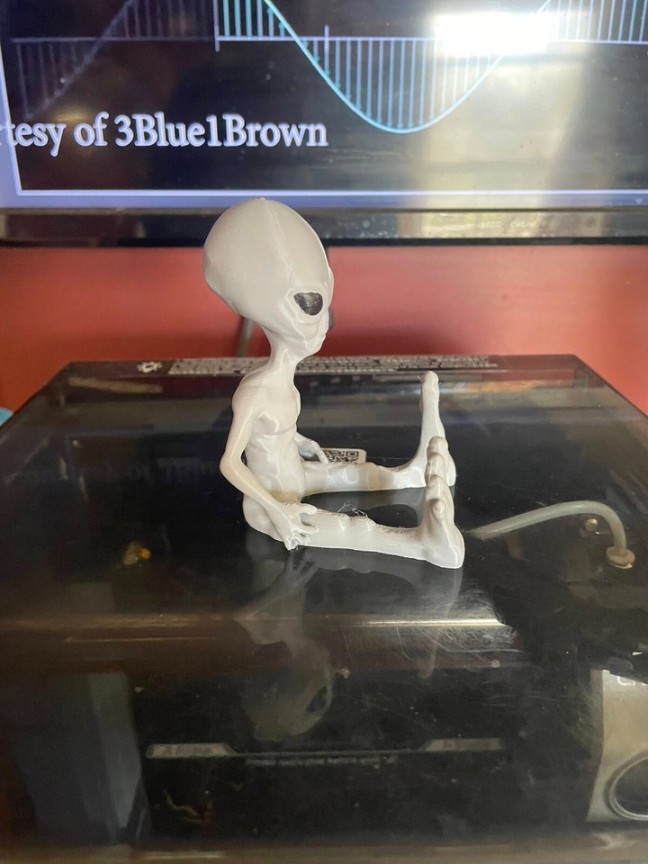 Gray Alien Action Figure! | eBay