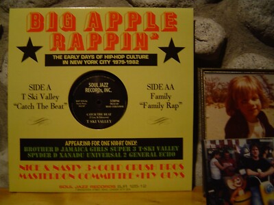 T SKI VALLEY/FAMILY Catch The Beat/Family Rap 12"/Big Apple Rappin'/OG ...