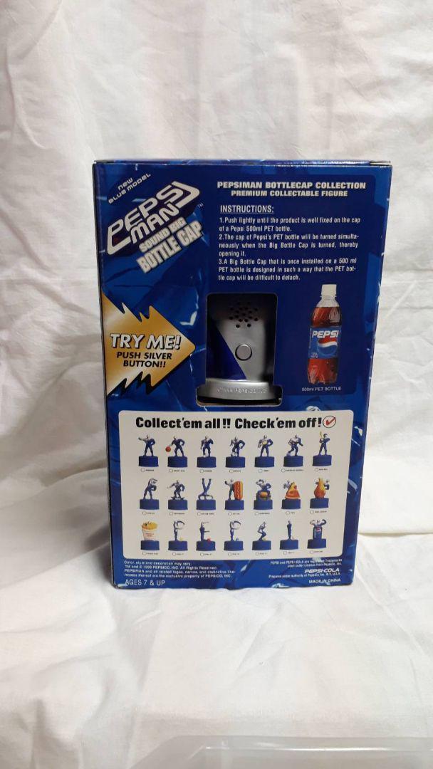 PEPSI MAN PEPSIMAN FIGURE SOUND BIG BOTTLE CAP LIMITED 1999 30cm | eBay
