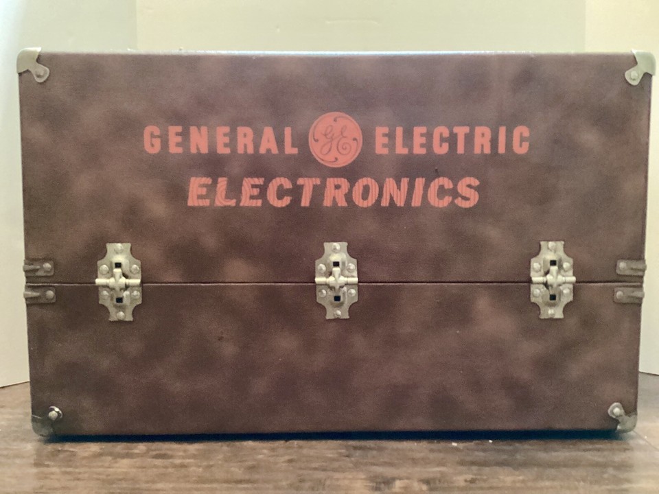 Vintage GE General Electronics Tube Transistor Case w/ Tubes | eBay