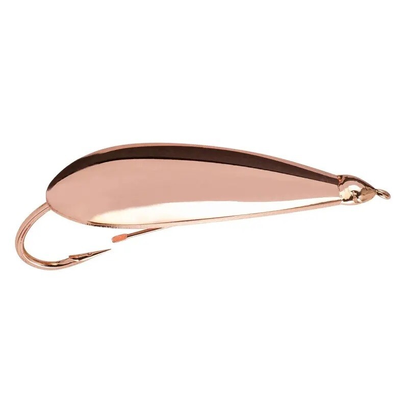 (6) Johnson 1/8 Oz Silver Minnow 1 3/4" Weedless Spoon Copper Brand New ...