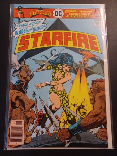 Starfire #2 Comic Book - Bronze Age DC 1976 - Combined Shipping + Pics ...