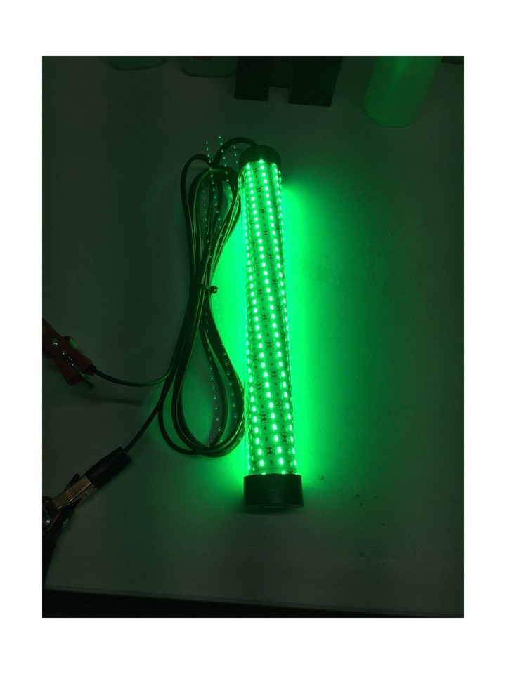Bright Night Fishing Green LED Night Fishing Light 15,000 Lumen 30ft ...