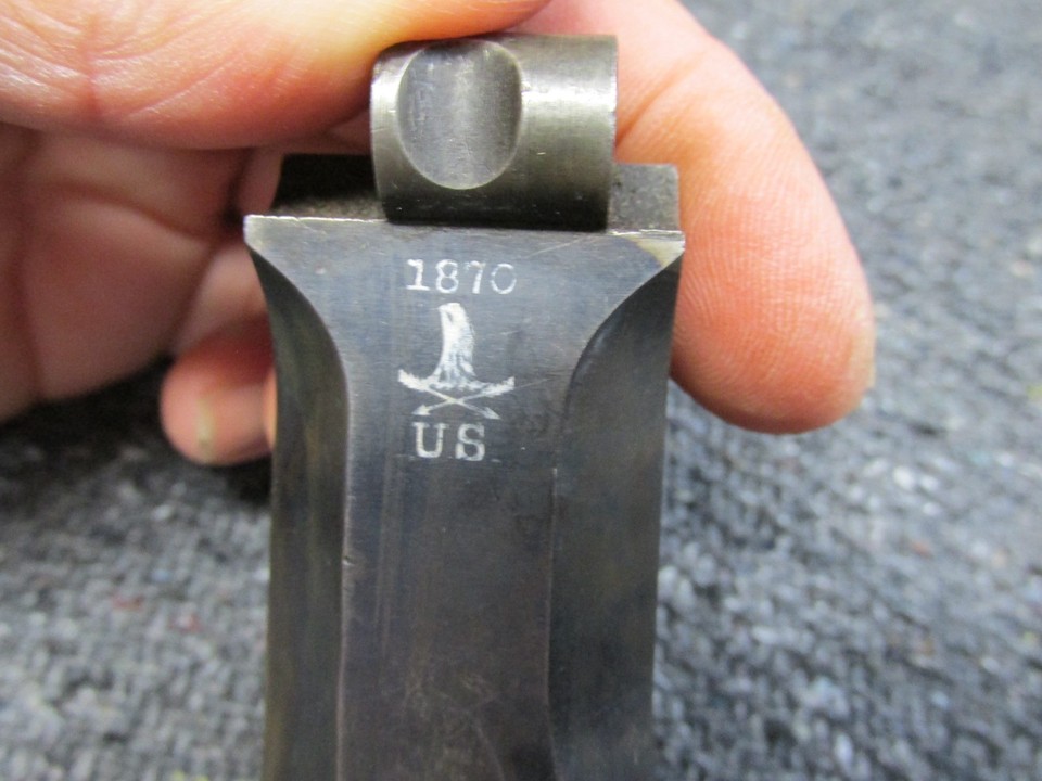 ORIGINAL U.S. MODEL 1870 TRAPDOOR SPRINGFIELD RIFLE BREECH BLOCKS-ALL ...