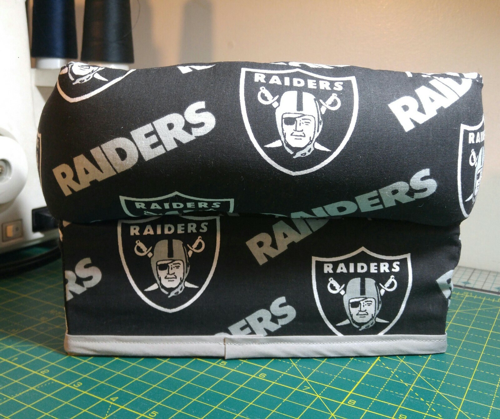 NFL Las Vegas Raiders Tissue Box Cover Handmade | eBay