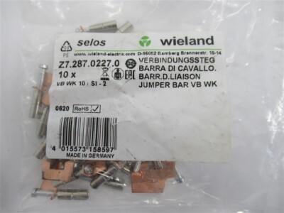 Wieland Z7.287.0227.0, Cross Connector for DIN Rail Terminal - 10 Pack ...