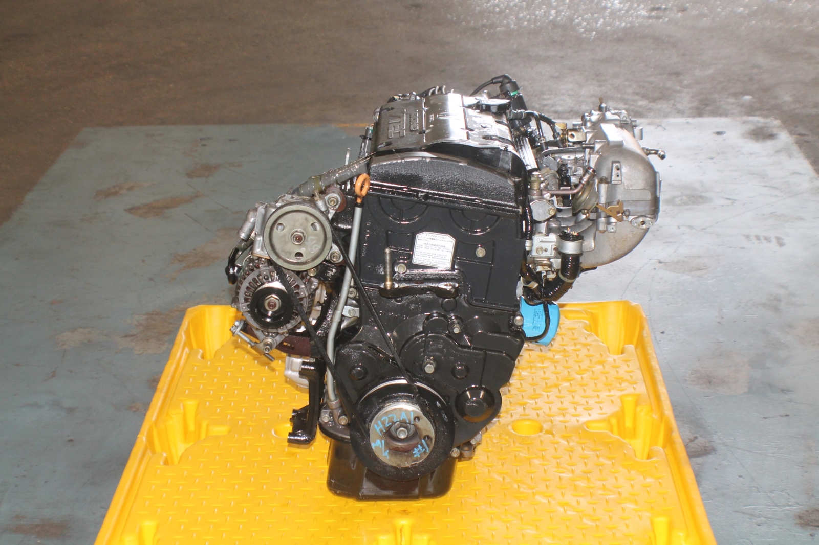 1992-1995 Honda Prelude 2.2L DOHC VTEC Black Top OBD1 Engine h22a1 #1 ...