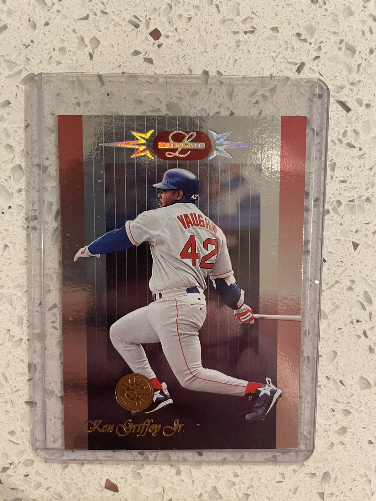 1996 Ken Griffey Jr / Mo Vaughn Donruss Rare One Of A Kind Baseball ...