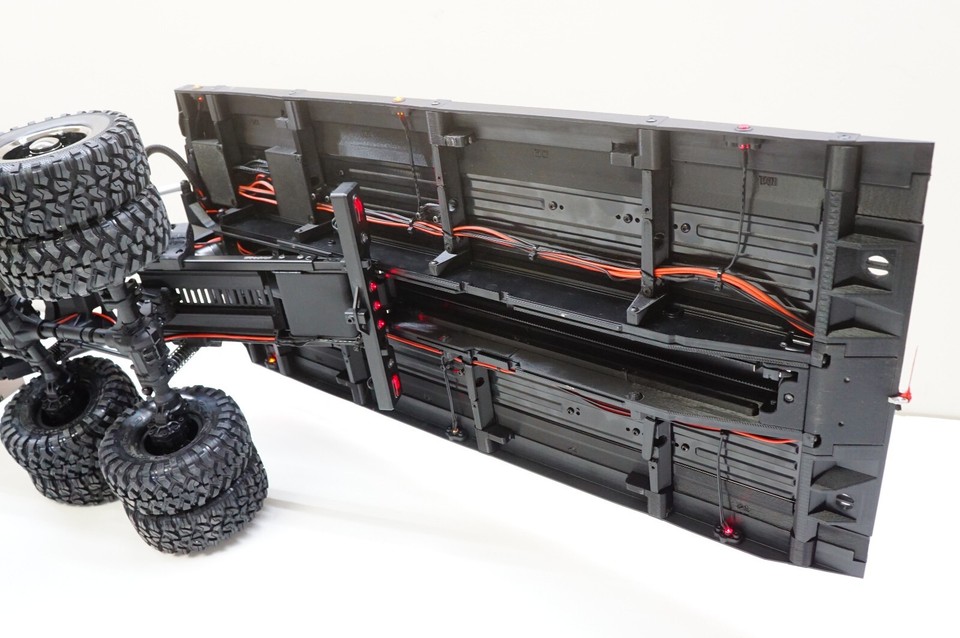 Functional Rollback Moving Tilt Bed Kit Upgrade for Traxxas TRX6 ...