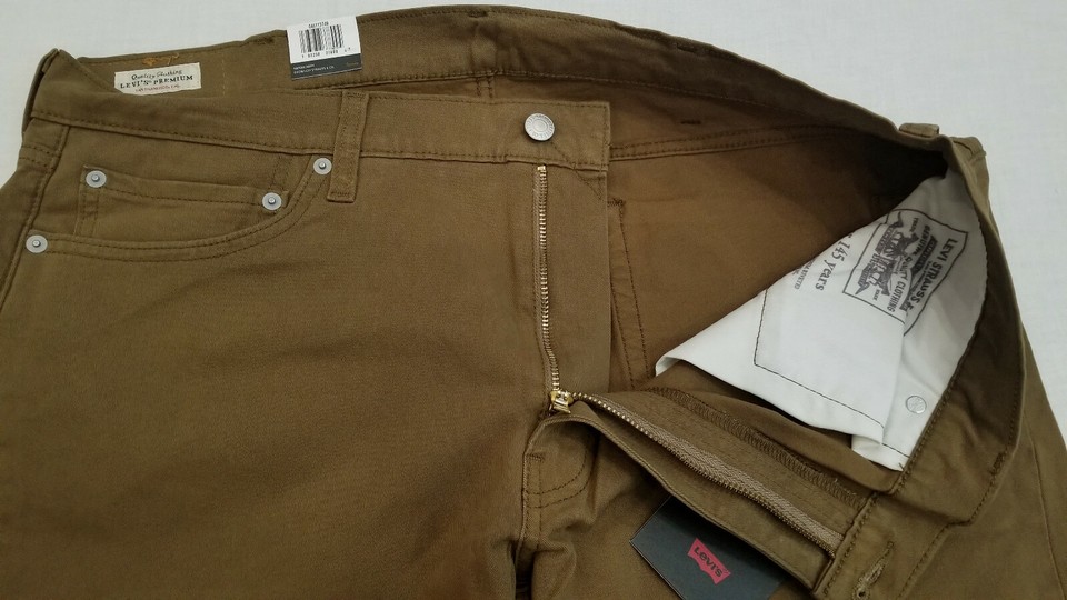 Levis 511 Premium Slim Fit 4-Way Stretch Twill Mens Pants 32,33,34,36 ...