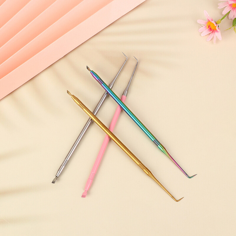 1Pc Stainless Steel Eyelash Perm Lifting Tool Metal Clean Up Rods ...